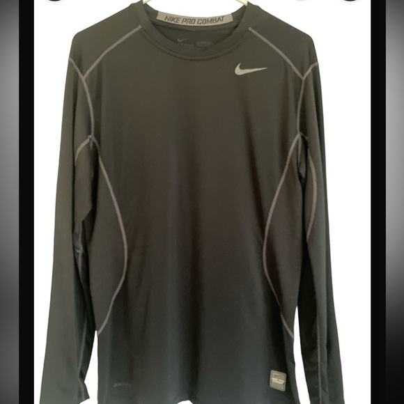Nike | Shirts | Mens Nike Dri Fit Pro Combat Long Sleeve Tee | Poshmark